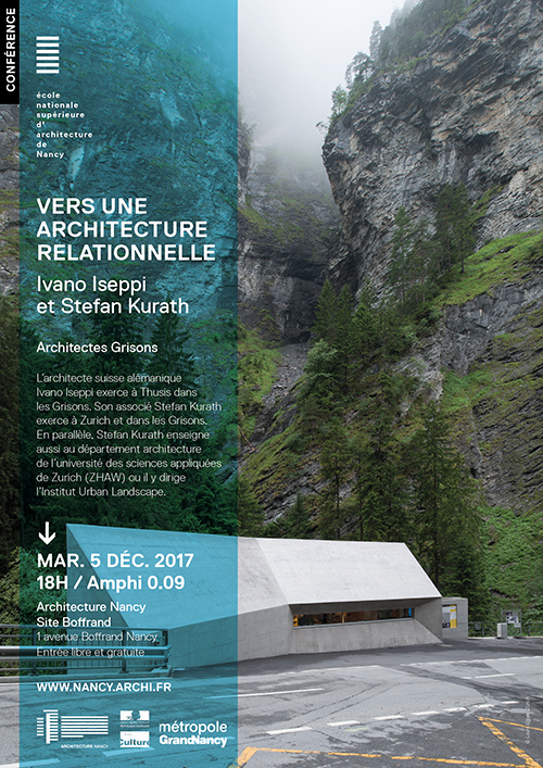 Conférence / s. kurath - vers une architecture relationnelle / mar. 5 déc.